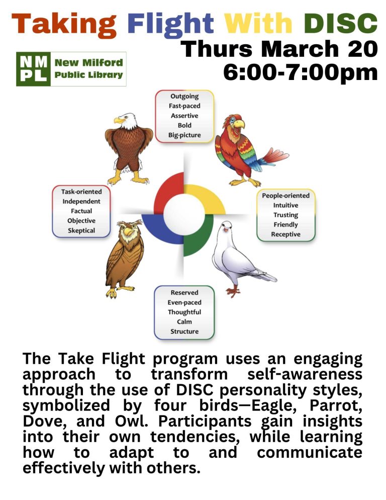 Taking Flight With DISC - New Milford Chamber of Commerce